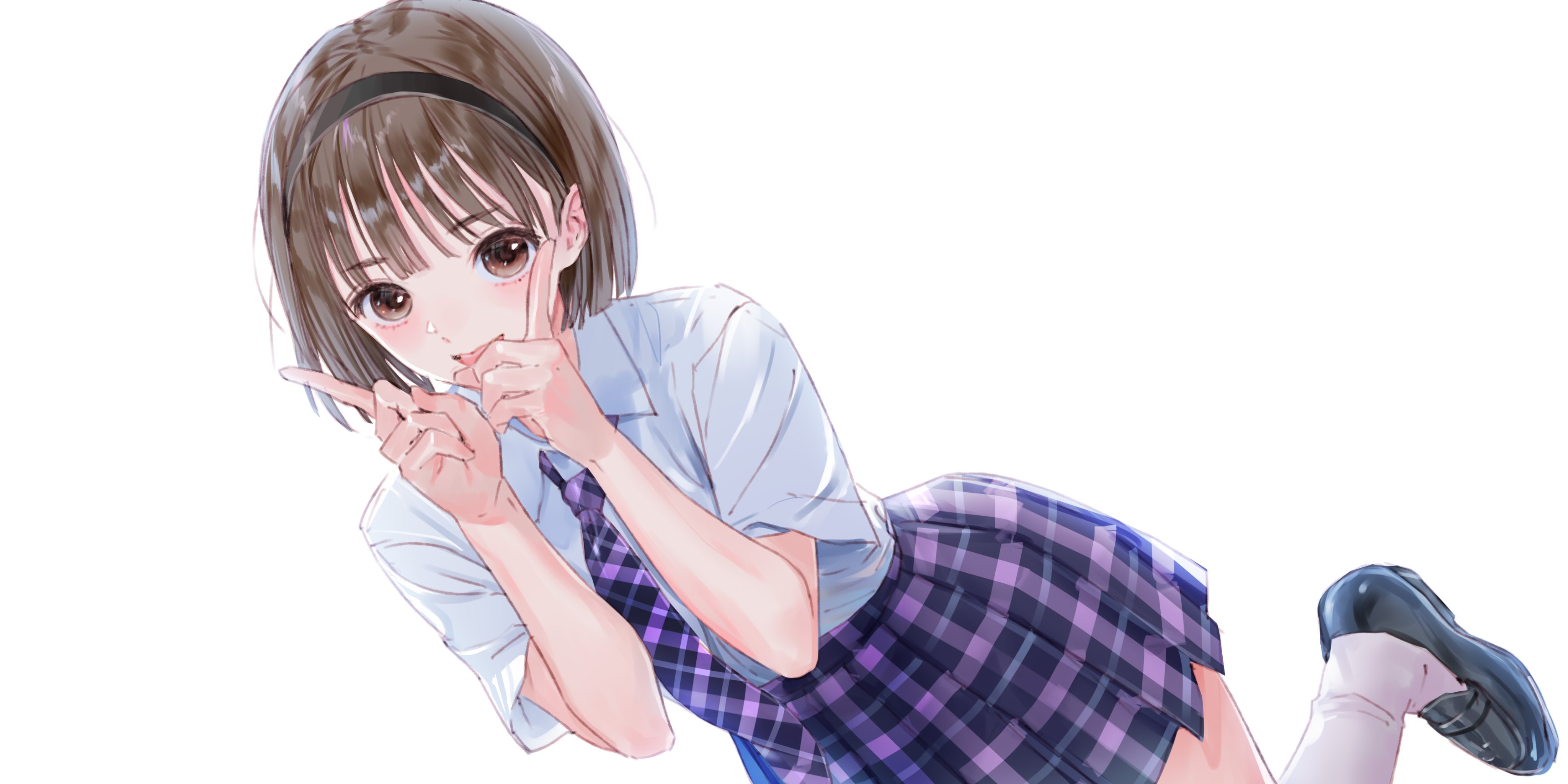 koei tecmo kishida mel blue reflection blue reflection tie hoshizaki ao seifuku | #1150534 ...